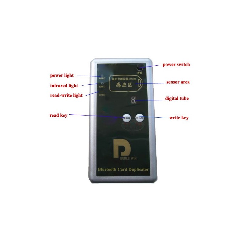 Long-range Bluetooth card copier for parking systems and building ...