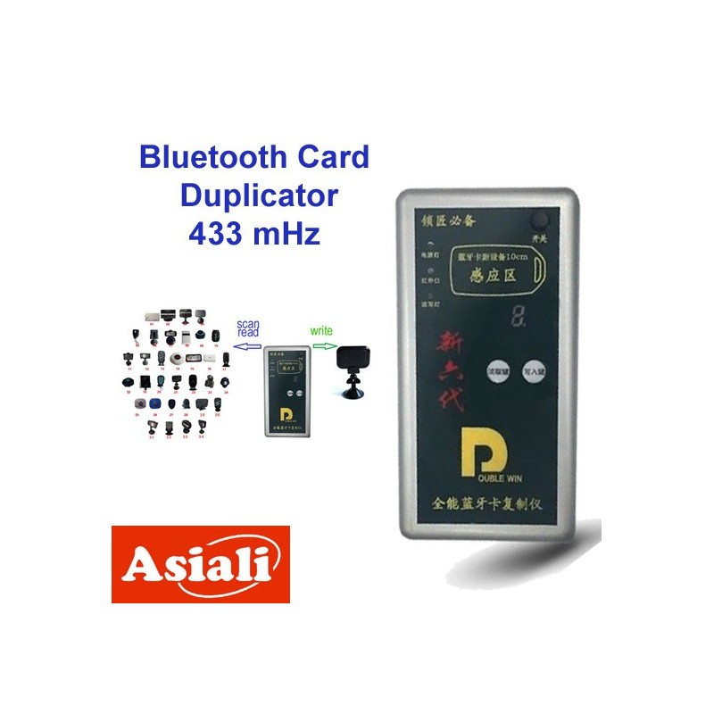 Long-range Bluetooth card copier for parking systems and building ...