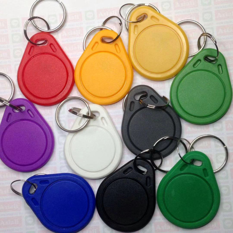 IC Key Fob 13.56MHz Type A 1K (UID) Waterproof — 5-Pack