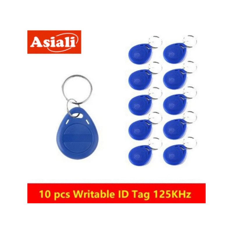 No.2 Tag 125khz writable rewrite T5577 RFID ID Keyfobs for rfid writer ...